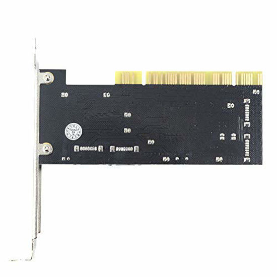 GetUSCart- GODSHARK 4 Ports PCI SATA Raid Controller Internal Expansion ...