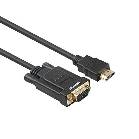 GetUSCart- HDMI to VGA, Benfei Gold-Plated HDMI to VGA 3 Feet Cable ...