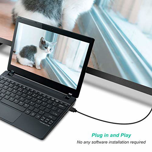 GetUSCart- HDMI to VGA, Benfei Gold-Plated HDMI to VGA 3 Feet Cable ...