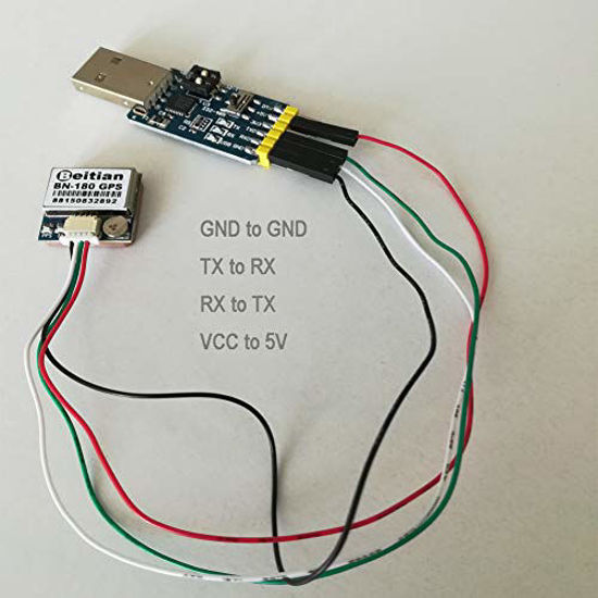 GetUSCart- DIYmalls BN-180 GPS Module TTL Dual Glonass GPS + GPS ...