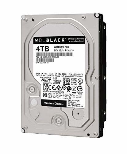 GetUSCart- Western Digital 4TB WD Black Performance Internal Hard Drive ...