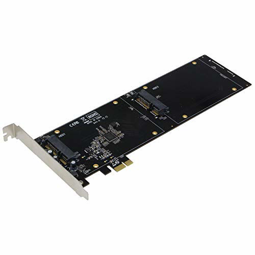 GetUSCart- Sedna - PCI Express Quad 2.5 Inch SATA SSD Controller Card ...