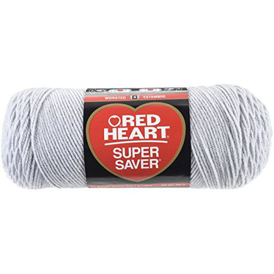 GetUSCart- RED HEART Super Saver Yarn, Light Grey