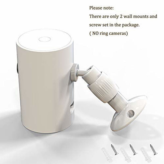 GetUSCart- Wall Mount for Ring Indoor Cam and Ring Stick Up Cam, 360 ...