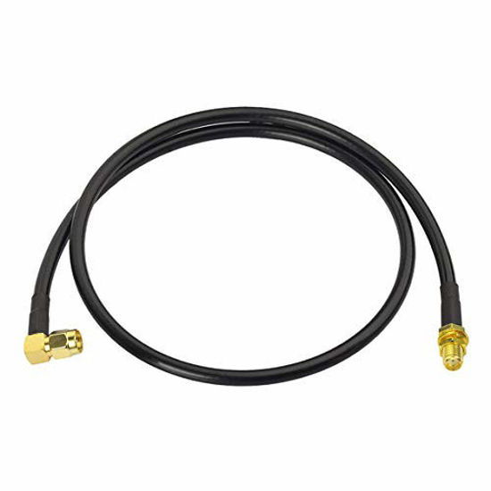 GetUSCart- Bingfu Ham Radio Antenna Extension Relocation Cable SMA Male ...