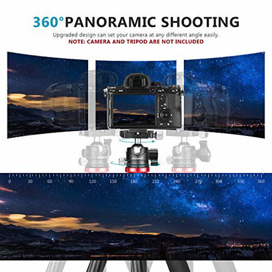 GetUSCart- Neewer Professional 28MM Low-Profile Tripod Ball Head 360 ...