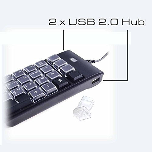 GetUSCart- ELSRA USB Wired Programming Numeric Keypad ControlPad Black ...