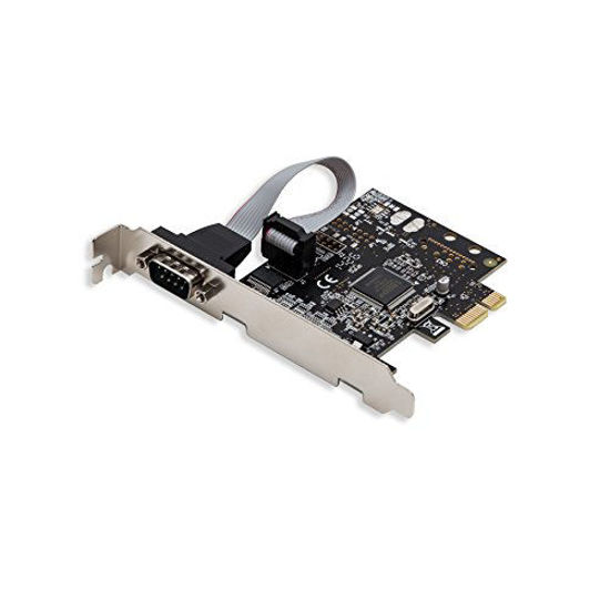 GetUSCart- Syba Single Port RS-232 DB9 Serial PCI-e 2.0 x1 Expansion ...