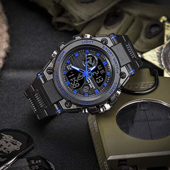 GetUSCart- Men's Military Watch Outdoor Sports Electronic Watch ...