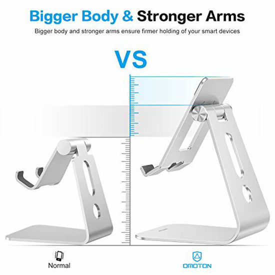 GetUSCart- Adjustable Tablet Stand for Desk, Upgraded Longer Arms for ...
