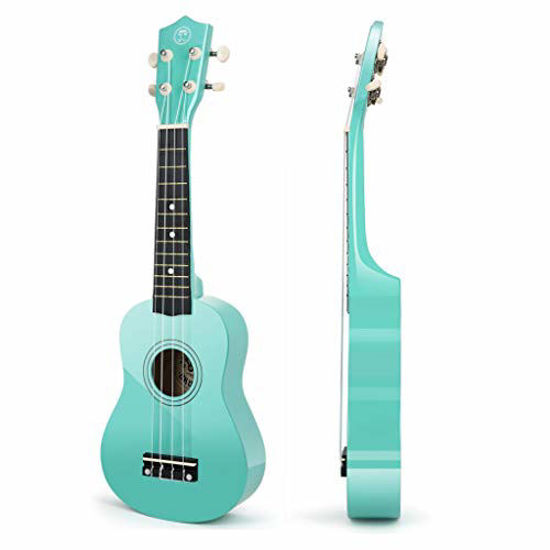 GetUSCart- High Gloss Soprano Basswood Ukulele 21inch Starter Kit for ...