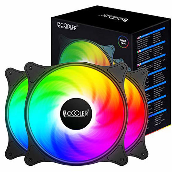 GetUSCart- PCCOOLER 120mm Case Fan 3 Pack Magic Moon Series, PC-FX120 ...