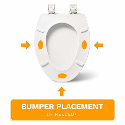 GetUSCart- Bio Bidet SlimEdge Simple Bidet Toilet Attachment in White ...