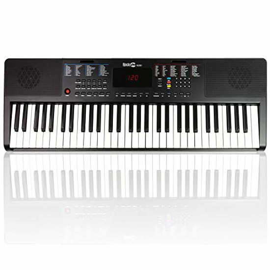 GetUSCart- RockJam 61 Portable Electronic Keyboard with Key Note ...