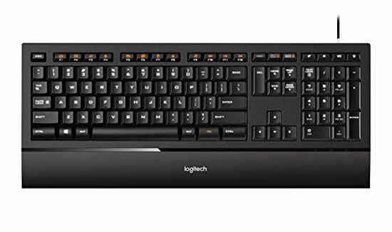 GetUSCart- Logitech Illuminated Ultrathin Keyboard K740 with Laser ...