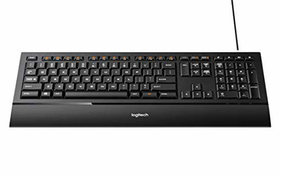 GetUSCart- Logitech Illuminated Ultrathin Keyboard K740 with Laser ...