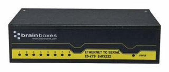 GetUSCart- BRAINBOXES ES-279 Brainboxes ES-279 Ethernet to Serial Device Server, 8 Port RS-232 ...