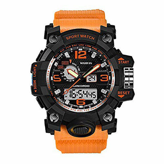 GetUSCart- Men' Sports Watch, Dual-Display Military Waterpoof Digital ...