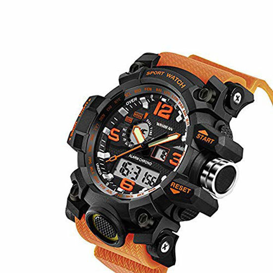 GetUSCart- Men' Sports Watch, Dual-Display Military Waterpoof Digital ...