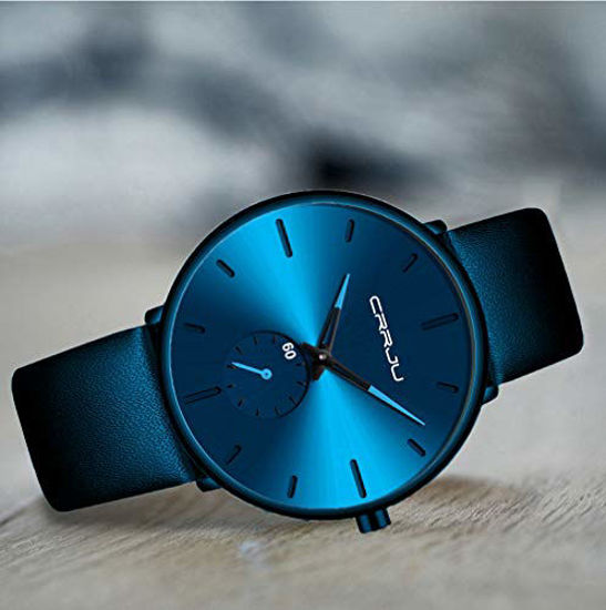 GetUSCart- Mens Watches Ultra-Thin Minimalist Waterproof-Fashion Wrist ...