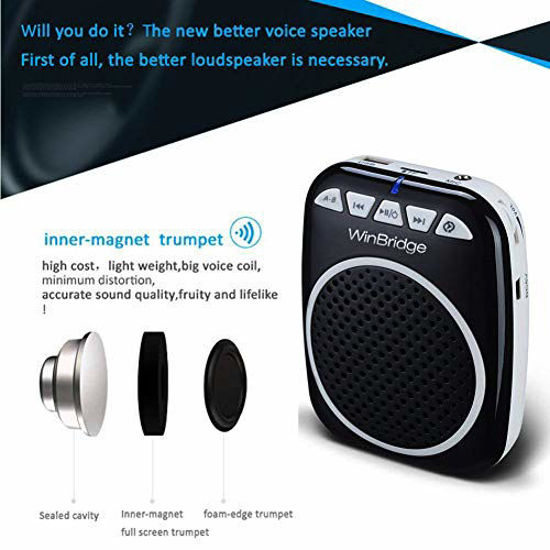 GetUSCart- WinBridge WB001 Portable Voice Amplifier with Headset ...