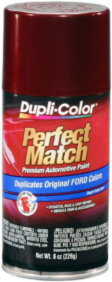 GetUSCart- Dupli-Color (EBFM03737-6 PK) Dark Toreador Red Ford Exact ...