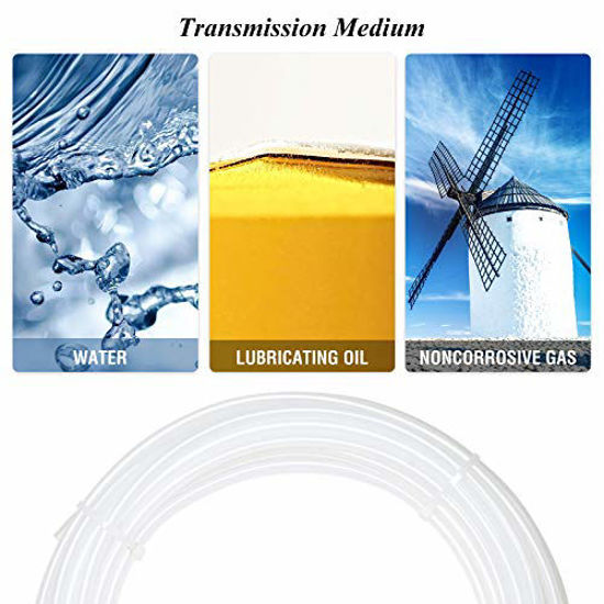 GetUSCart- Tailonz Pneumatic Air Line 1/4 inch od White Pneumatic Nylon ...