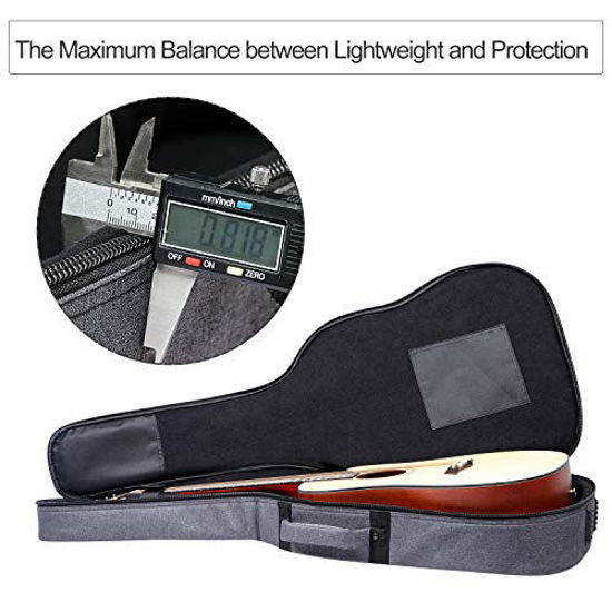 GetUSCart- CAHAYA Guitar Bag Acoustic Reinforced 0.8 Inch Thick Sponge ...