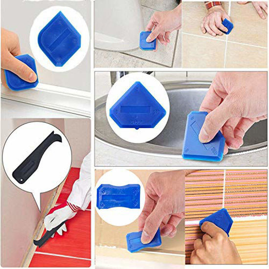 GetUSCart- 3 in 1 Silicone Caulking Tools?stainless steelhead?, Sealant ...