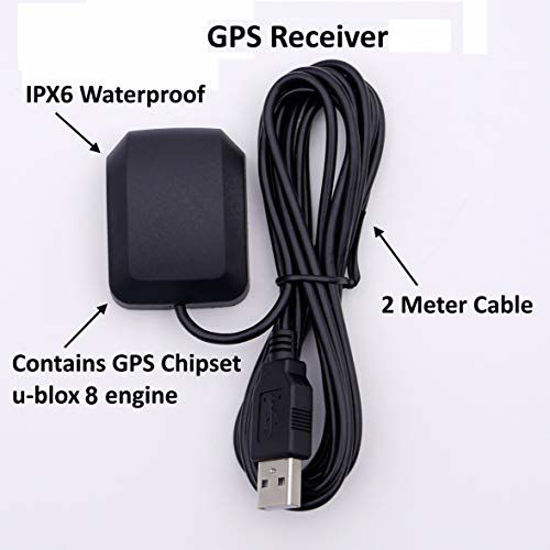 GetUSCart- Waterproof GPS Receiver for Laptop, USB Interface, 27 db Gain