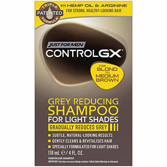 GetUSCart- Just For Men Control GX Grey Reducing Shampoo, For Lighter ...