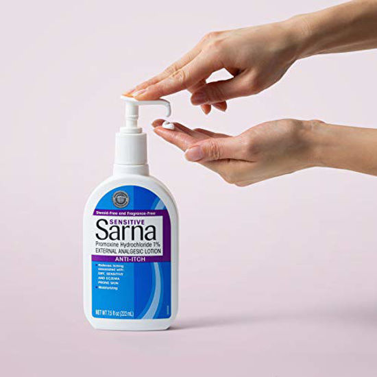 GetUSCart- Sarna Sensitive Anti-Itch Moisturizing Lotion for Dry ...
