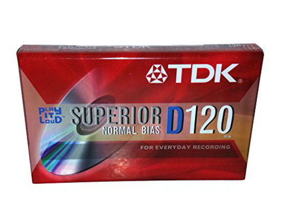 GetUSCart- TDK Superior Normal Bias D120 IEC I / Type I For Everyday ...