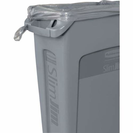 GetUSCart- Rubbermaid Commercial Products Slim Jim Plastic Rectangular ...