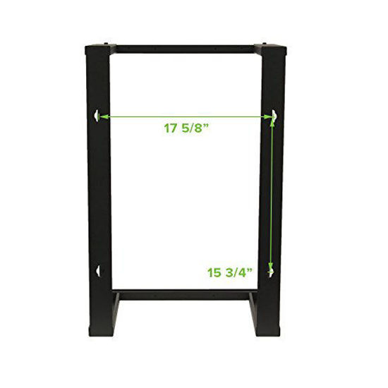 GetUSCart- NavePoint 15U Wall Mount Open Frame 19 Inch Server Equipment ...