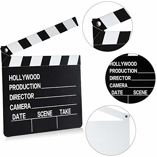 GetUSCart- 10 Pieces Movie Clapboard Cardboard Clapper Board Writable ...