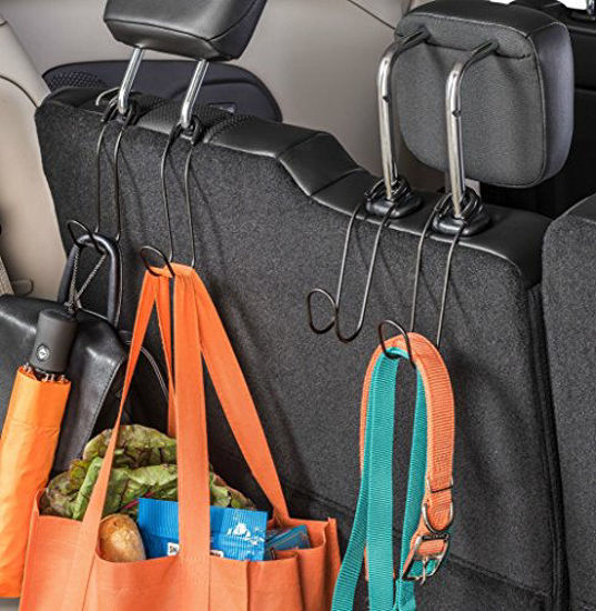 GetUSCart- High Road Contour CarHooks Car Headrest Hangers