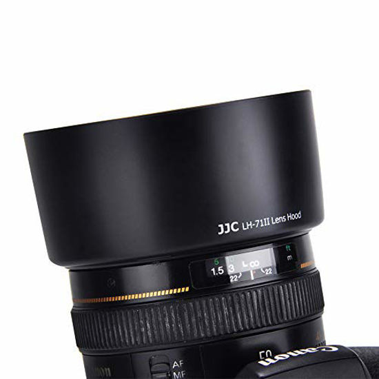 GetUSCart- JJC Reversible Bayonet Lens Hood Shade for Canon EF 50mm F1 ...
