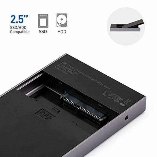 GetUSCart- Cable Matters Premium Aluminum 10Gbps Gen 2 USB C Hard Drive ...