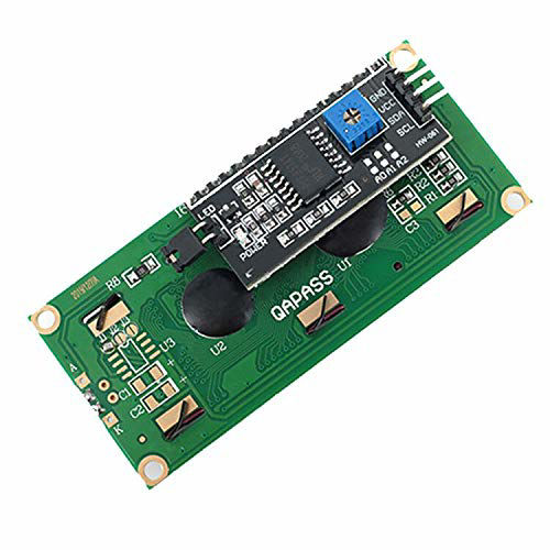 GetUSCart- IIC/I2C/TWI LCD 1602 16x2 Serial Interface Adapter Module Blue Backlight for Ar-duino ...