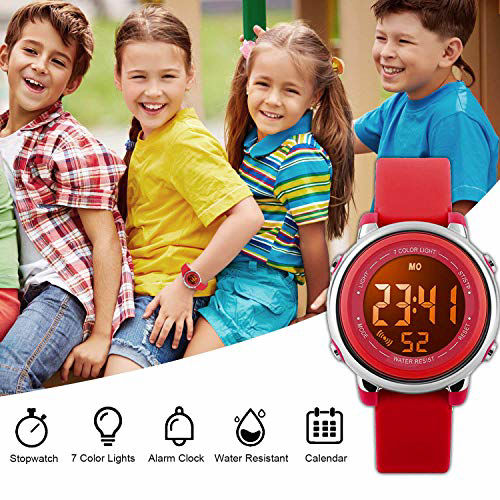 GetUSCart- Kids Digital Sport Waterproof Watch for Girls Boys, Kid ...