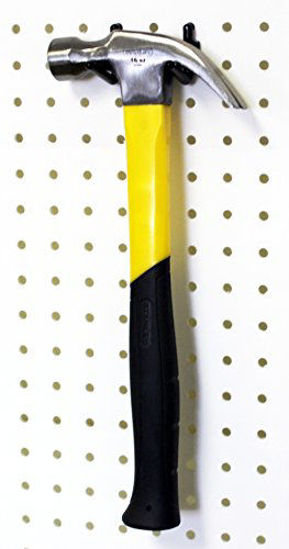 GetUSCart- WallPeg Locking Pegboard Hooks - 100 pk. Flex-Lock L Style ...