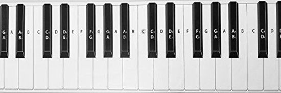 GetUSCart- Practice Keyboard & Note Chart for Behind the Piano Keys