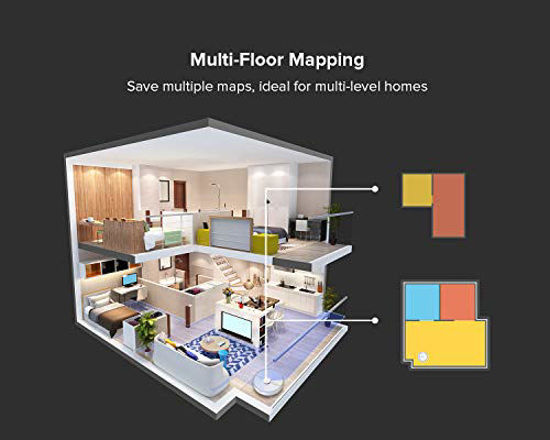 GetUSCart- Roborock S6 Pure Robot Vacuum and Mop, Multi-Floor Mapping ...