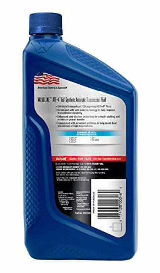 GetUSCart- Valvoline ATF +4 Full Synthetic Automatic Transmission Fluid ...