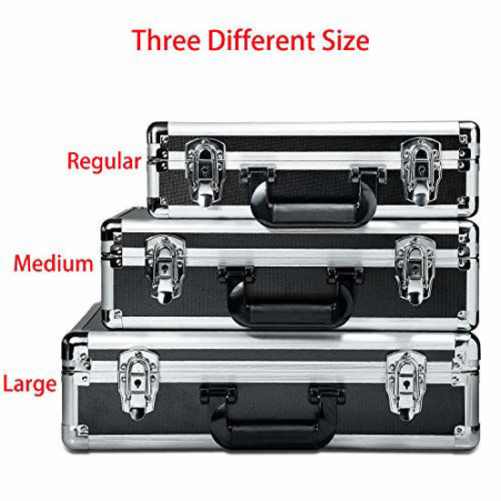 GetUSCart- HUL 14in Two-Tone Aluminum Case with Customizable Pluck Foam ...