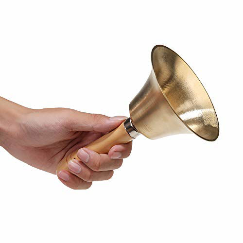 GetUSCart- Super Loud Solid Brass Hand Call Bell