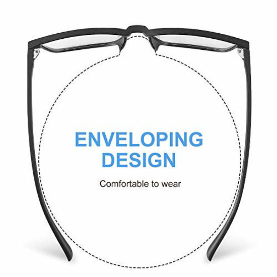 GetUSCart- Tanlys 2 Pack Blue Light Blocking Glasses for Computer Eye ...