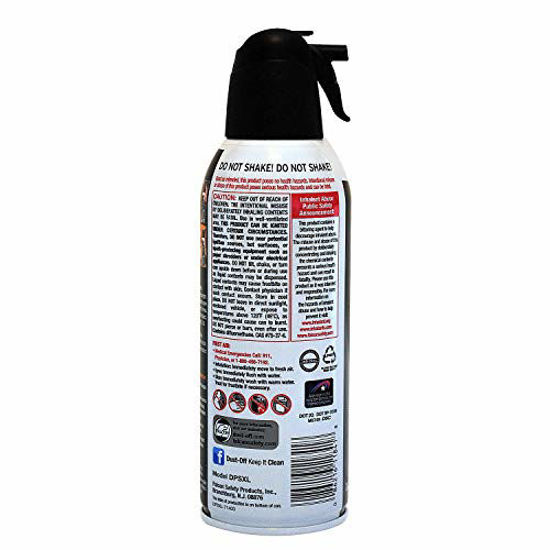 GetUSCart- Dust-Off Disposable Compressed Gas Duster, 10 oz Cans, 12 Pack