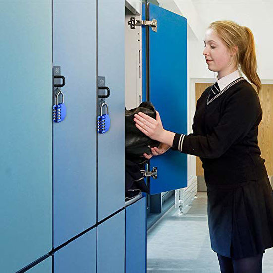 GetUSCart- Puroma 2 Pack Combination Lock 4 Digit Outdoor Waterproof ...